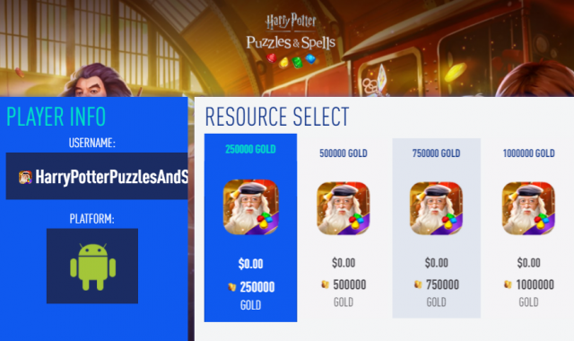 Harry Potter Puzzles And Spells Cheats
