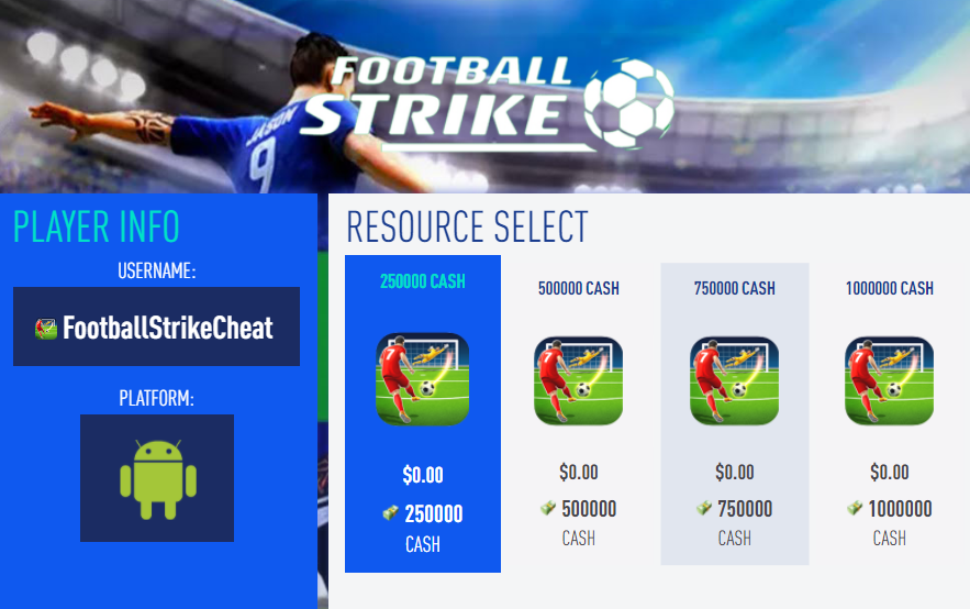 Football Strike Trucchi - Football Strike Trucco Soldi e Monete Gratuite